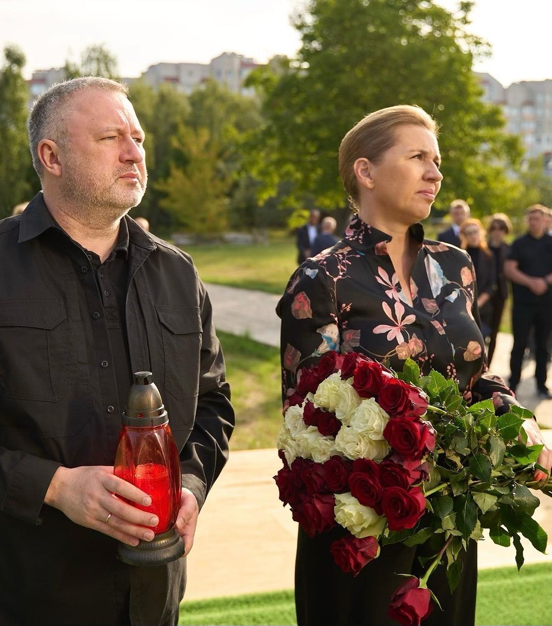 Метте Фредеріксен у Києві 6 вересня премєрка Данії розповіла щемливу історію про хлопчика з Бучі